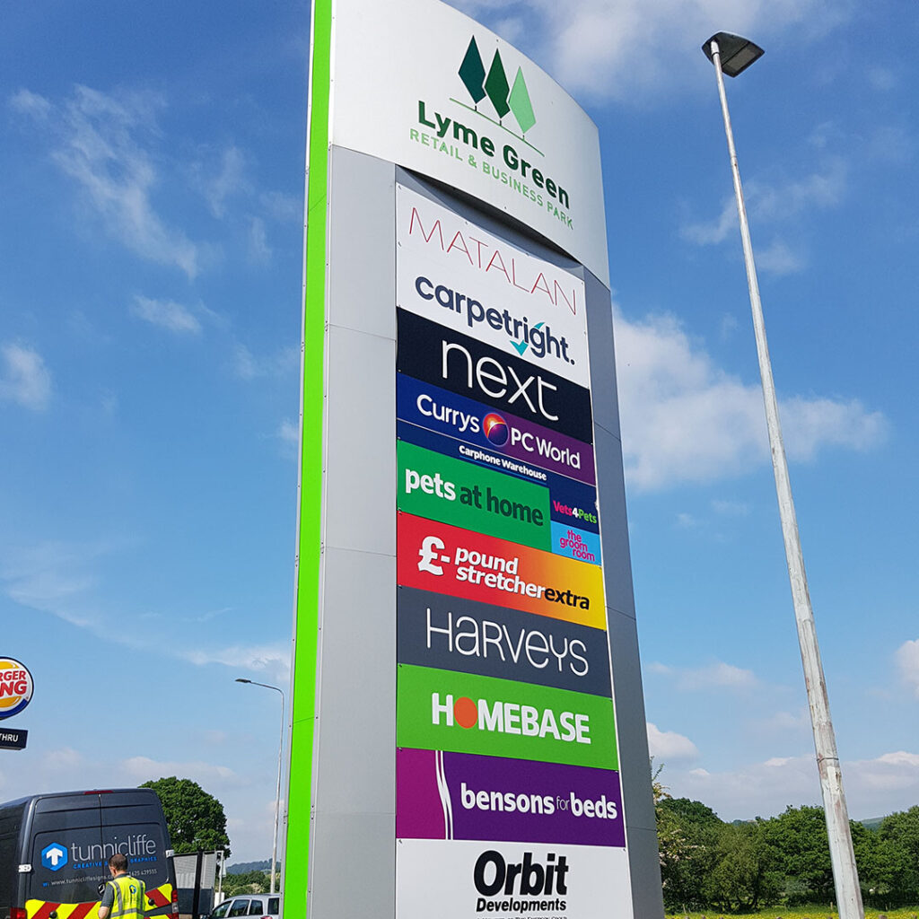 Commercial & Business Parks | Tunnicliffe Signs