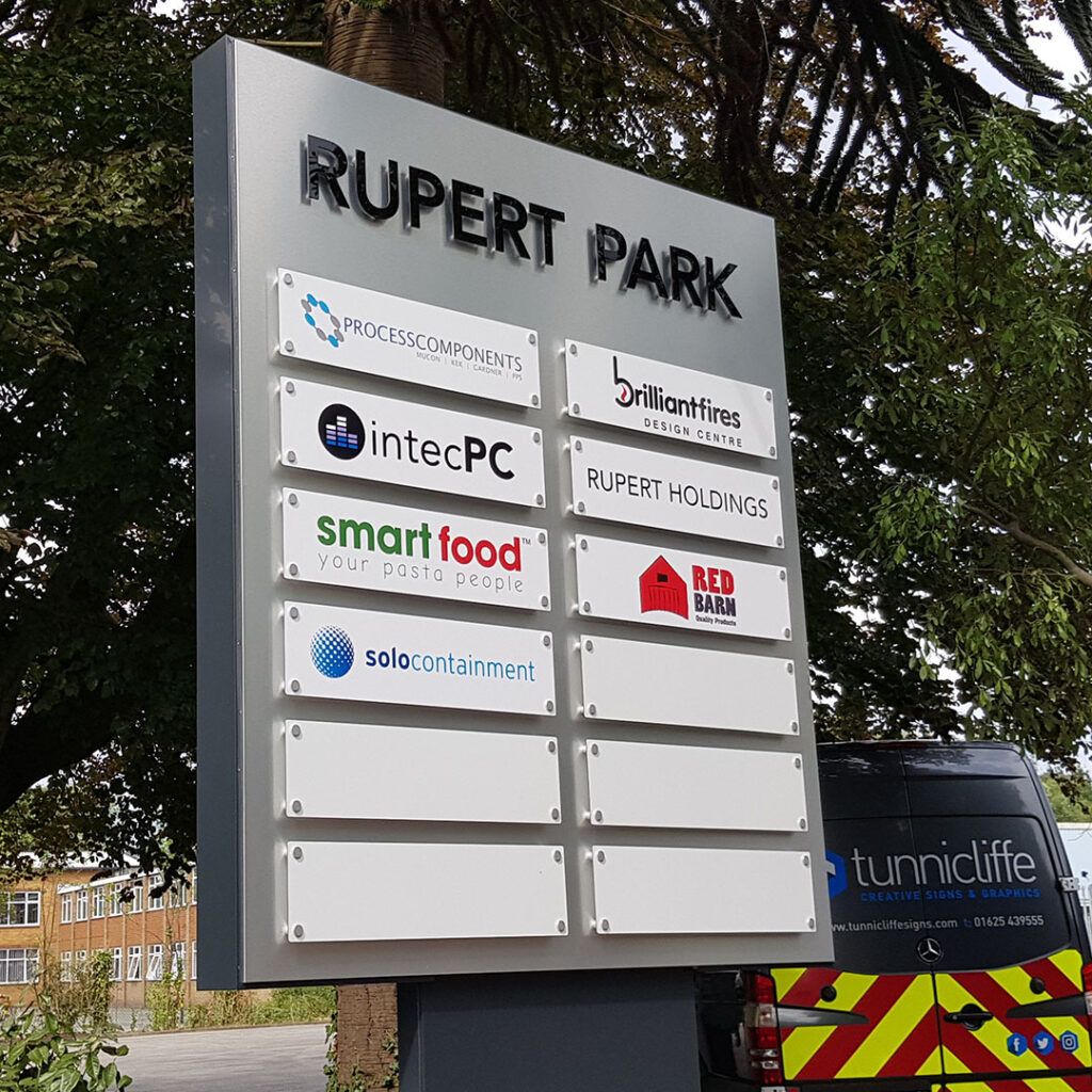 Totems and Monoliths | Business Branding | Tunnicliffe Signs