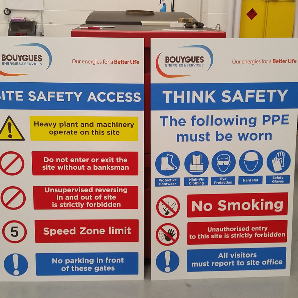 Safety and Industrial | Business Branding | Tunnicliffe Signs