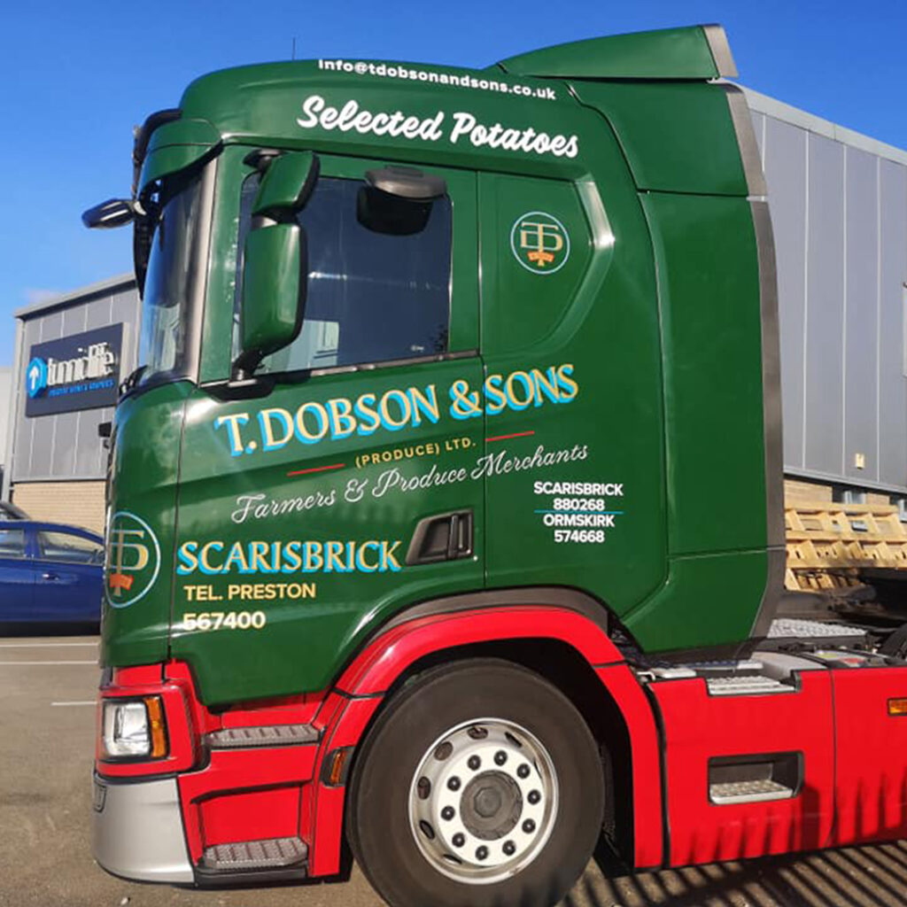 HGV Graphics | Business Branding | Tunnicliffe Signs
